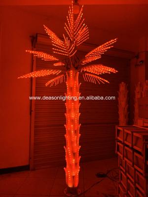 China color changing led palm tree light for sale
