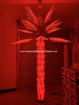 China led color changing palm tree light for sale