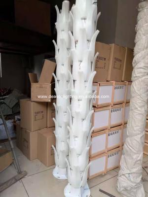 China led color changing palm tree light for sale