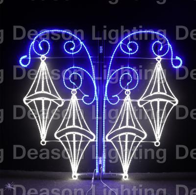 China christmas outdoor pole lights for sale