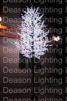 China RGB Color Changing LED Maple Tree Light 5m 4340 LEDs 110-240V Outdoor Decoration for sale