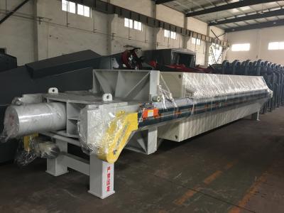 Cina fango dell'acqua di scarico della stampa del filtro a piastra della camera di 1250mm in vendita