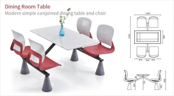 Quality 508 conjoined dining table for sale
