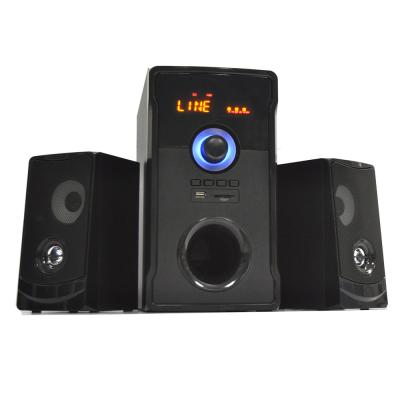China Heavy Bass Below, 5.1 Home Theater System Speakers with USB/SD/FM Radio/Aux/Bluetooth for sale