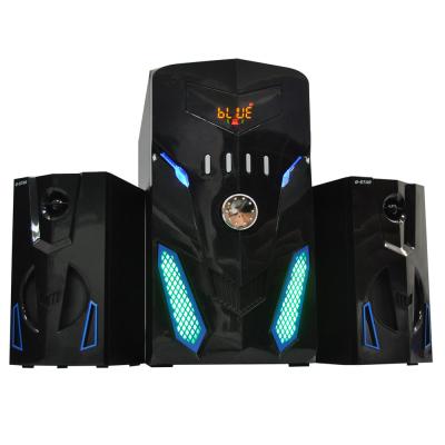 China CLEAR BASS Home Audio 2.1CH Bluetooth Speaker System, Home Theater Speaker System with LED Light for sale