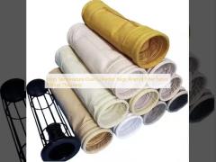 Hoogtemperatuurstofverzamelaars Aramid Filter Stof 1,9 mm Dikte