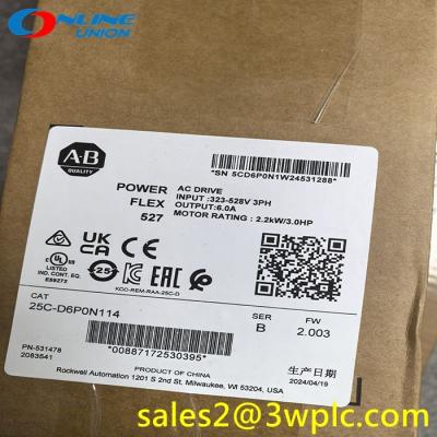 China 25C-D6P0N114 Allen Bradley PowerFlex 527 AC Drive FREQUENCY CONTROL for sale