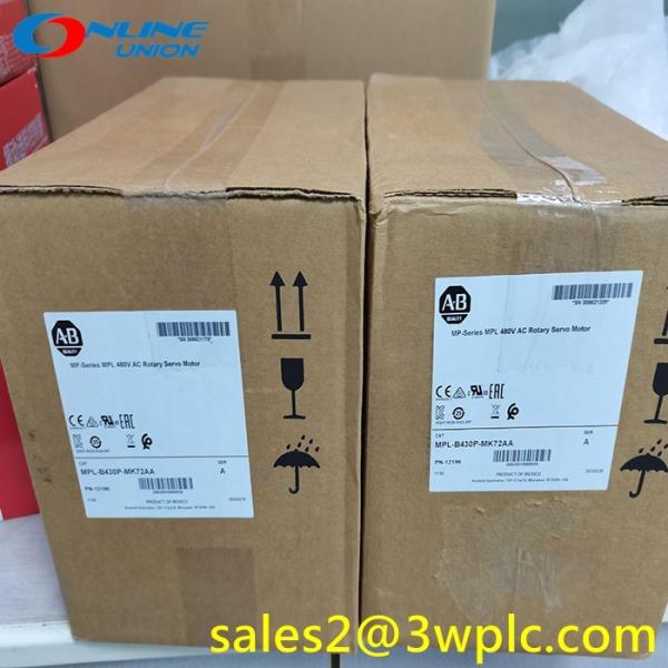 Quality 480V MPL-B430P-MK72AA Allen Bradley MP Series MPL AC Rotary Servo Motor for sale