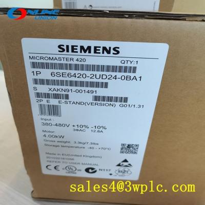 China 6SE6420-2UD24-0BA1 SIEMENS MICROMASTER 420 Series AC Drive for sale