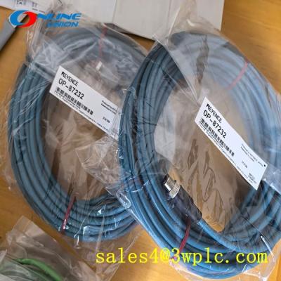 China OP-87232 KEYENCE Ethernet Cable (NFPA79 Compatible) 10 M for sale
