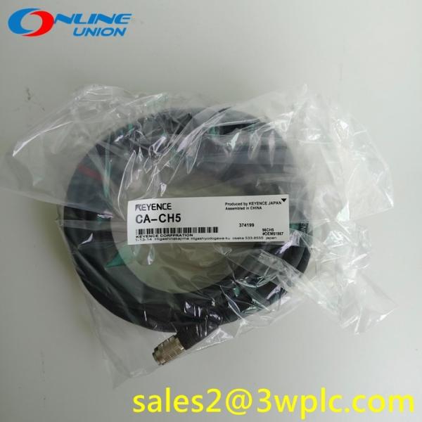 Quality CA-CH5 KEYENCE Camera Cable 5-m for High-Speed Camera CV-X Series for sale