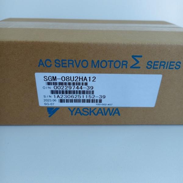 Quality Servo Motor YASKAWA Parts YASKAWA SGM-08U2HA12 For Industrial Automation Scenarios for sale