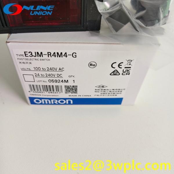 Quality Photoelectric Sensor OMRON Parts OMRON E3JM-R4M4-G 2M AC/DC Power Free Type for sale