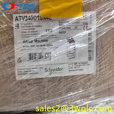 중국 ATV340D18N4C Schneider Altivar 340 18.5kW 400V IP55 삼상 가변 속도 드라이브 (고급 산업 자동화용) 판매용
