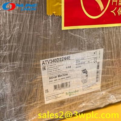 중국 ATV340D22N4E Schneider Altivar 340 22kW 400V IP55 삼상 가변 속도 드라이브 (중부하 산업용 애플리케이션용) 판매용