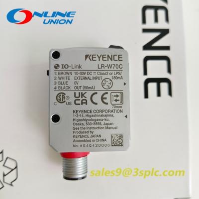 China KEYENCE LR-W70C Digital Fiber Optic Sensor M12 4pin for sale