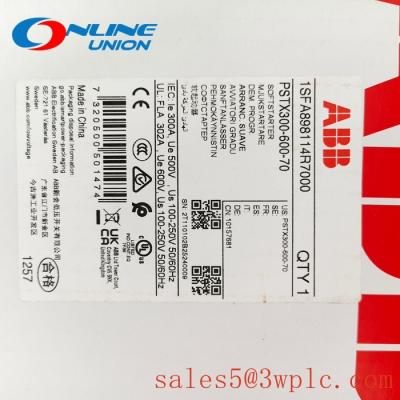 中国 PSTX300-600-70 1SFA898114R7000 ABB ソフトスターター 販売のため