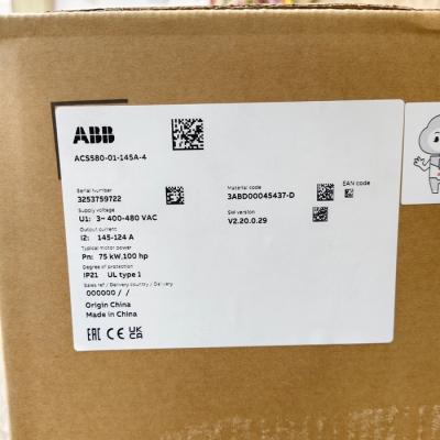 중국 ACS580-01-145A-4 ABB LV AC 일반용 벽에 장착된 드라이브 판매용