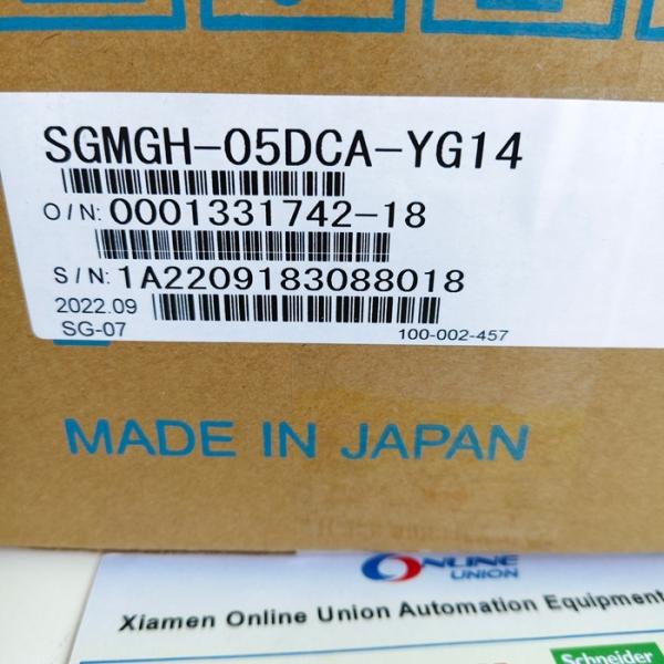 Quality SGMGH-05DCA-YG14 YASKAWA servo motor model for sale