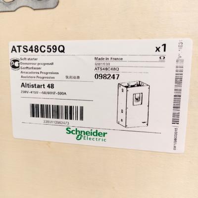 China Schneider ATS48C59Q Soft Starter for Asynchronous Motor 230V-415V 132kW-400kW 560A Heavy-Duty Industrial Control for sale