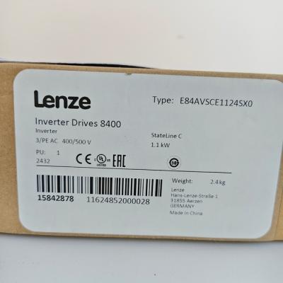 China E84AVSCE1124SX0 Lenze 8400 Series Vector Control Inverter 1.1 kW for sale