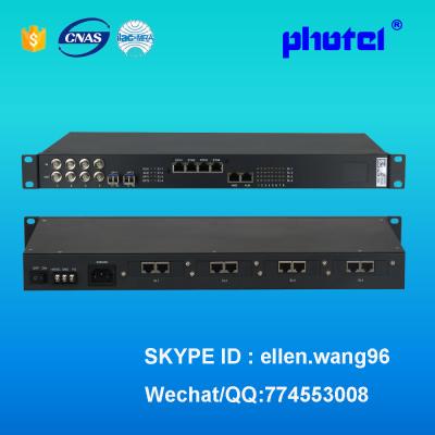 China 30 channel FXS FXO POTS voice over E1 PCM Multiplexer, fiber optical pdh mux for sale