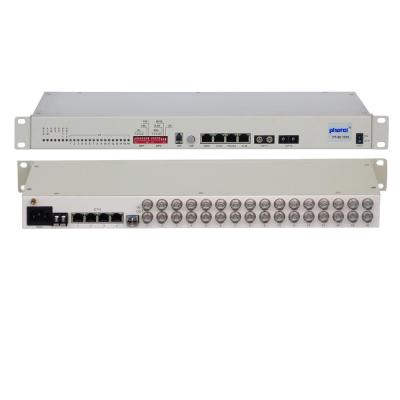 China Photel  PDH multiplexer 16E1 PDH +4*10/100M Ethernet  over fiber for sale