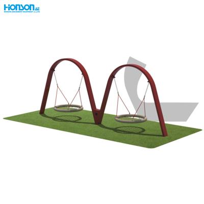 China Hot sale double SwingsAmusement Equipment Outdoor Playground for Children for sale
