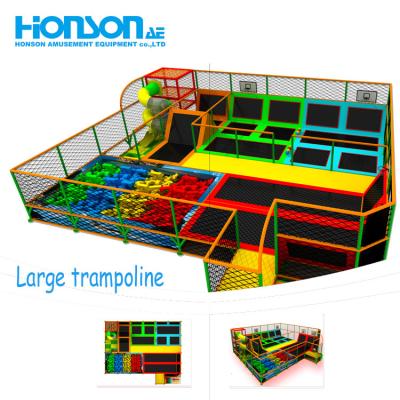 China customized Hot sale Trampoline park kids Amusement Equipment funny indoor Playground for Children for sale