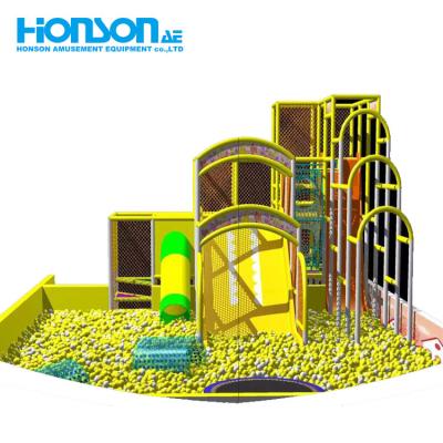 China customized colorful kids Amusement Equipment funny Indoor Playground Rainbow Climbing Nets for Children for sale