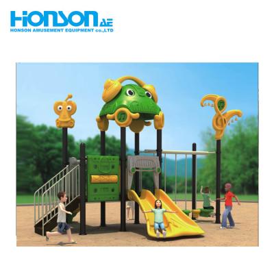 China Hot sale colorful funny kids swing slide set Amusement Equipment outdoor Playground for Children for sale