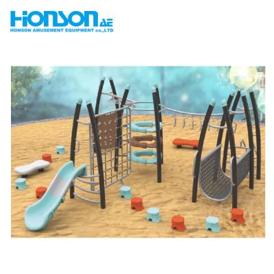 China kids climbing nets colorful Children outdoor Playground Amusement Equipment for sale for sale