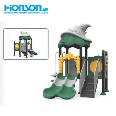 China kids slide set green Children water outdoor Playground Amusement Equipment for sale for sale