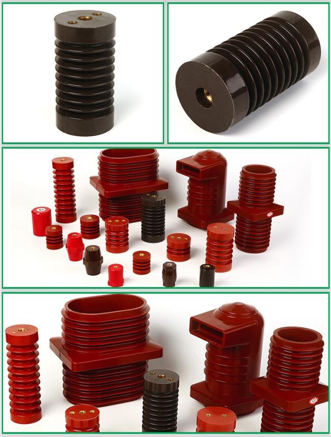 Hight voltage machinery medical 75x140 insulator support for 10kv