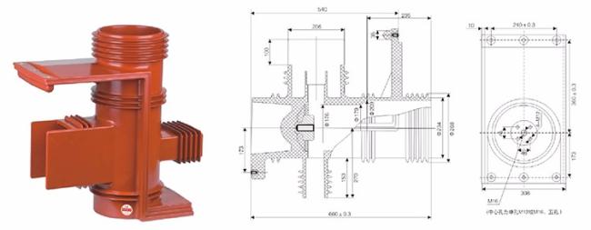 고급 품질 35 킬로볼트 이용 가능한 에폭시 수지 단열재 접촉 박스