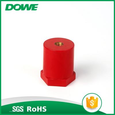 China SB4050 M8 battery Red Round Hexagon Screw Busbar Insulators for sale