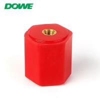 China EN32 safe electrical busbar support hexagonal insulator for sale