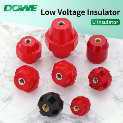 China U Series Busbar Insulator Mar-Bal Low voltage U red type polymer electrical insulator Low-Voltage Insulators for sale