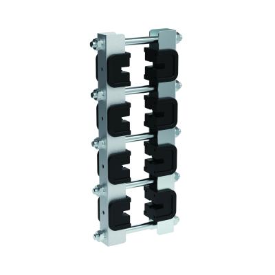 China DUWAI Modular Insulated Busbar Clamp Cabinets State Grid Distribution Cabinet Combined Busbar Clamp Four-phase for sale