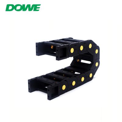 China H35x250 Bridge Towline Yellow Strength Machine Tool Accessories Nylon Cable Tow Chain for sale