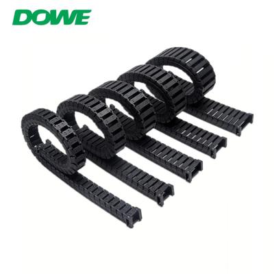 China S25 Anti-Noise Inner 25mmx77mm Electric CNC Machine Nylon Cable Carrier Tow Chain SGS for sale