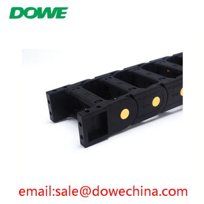 Cina H60x100 Bridge Electriacal PA66 Towline Flexible Plastic Energy Protect Cable Cable Drag Chain in vendita
