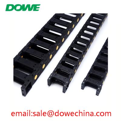 Cina H60x100 Bridge Electriacal PA66 Towline Flexible Plastic Energy Protect Cable Cable Drag Chain in vendita