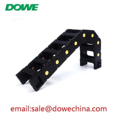Cina H60x100 Bridge Electriacal PA66 Towline Flexible Plastic Energy Protect Cable Cable Drag Chain in vendita