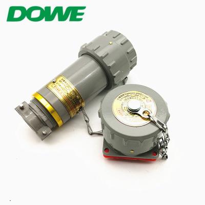 螺線形のバックルのタイプBJ-16YT/GZ-11のマルチコアの非スパークの耐圧防爆プラグのソケット