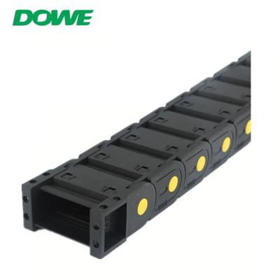 China H60x100 Bridge Opening Towline Yellow Strength Plastic Energy Chain Cable Towline for sale