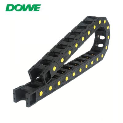 China DOWE Micro Drag Chain H55X60 Cps Plastic PA66 Cable Chain for sale