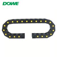 China 65X150 Black Plastic Drag Chain Enclosed for sale