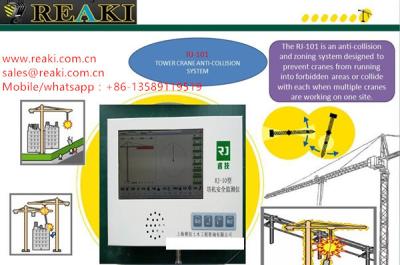 China good quality tower crane anti collision device hot sale in Malaysia for sale