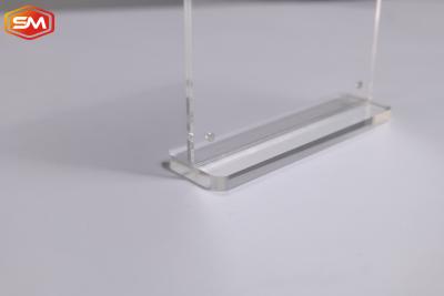 China Advertising Horizontal Vertical T Shape Magnetic Acrylic Sign Holder A4 Tabletop Menu for sale